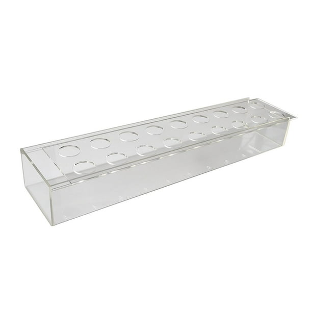 GROWTH TANK Clear Acrylic Flower Vase Centerpiece Decorative Hydroponic ...