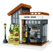 Building Blocks Coffee Shop Set, 1512 Pcs Coffee House Building Kit ...