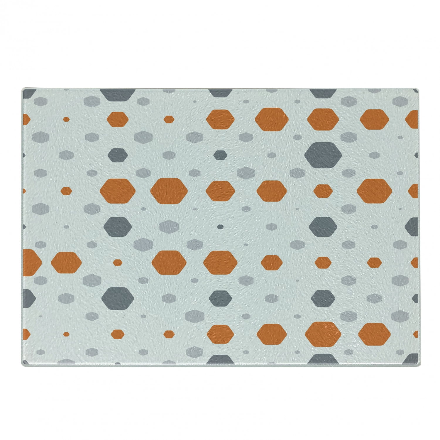 Geometric Cutting Board, Abstract Hexagon Pattern Modern Style ...