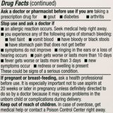 BUFFERIN Fever Pills, Aspirin Coated Tablets, 325mg, 130 Count (2 Pack ...