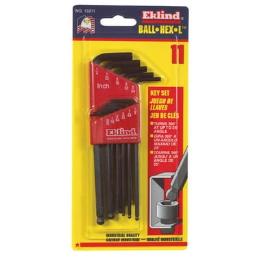 Eklind 10022 Hex-L Key Set Combo Pack, 10213 & 10509 - Walmart.com