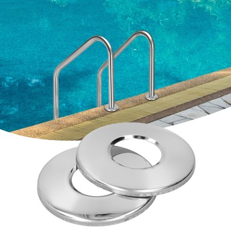ANGGREK Pool Ladder Escutcheon Plate,2Pcs Swimming Pool Ladder ...