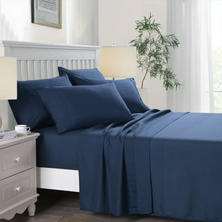 Crayola Navy Blue Microfiber Sheet Set - Walmart.com