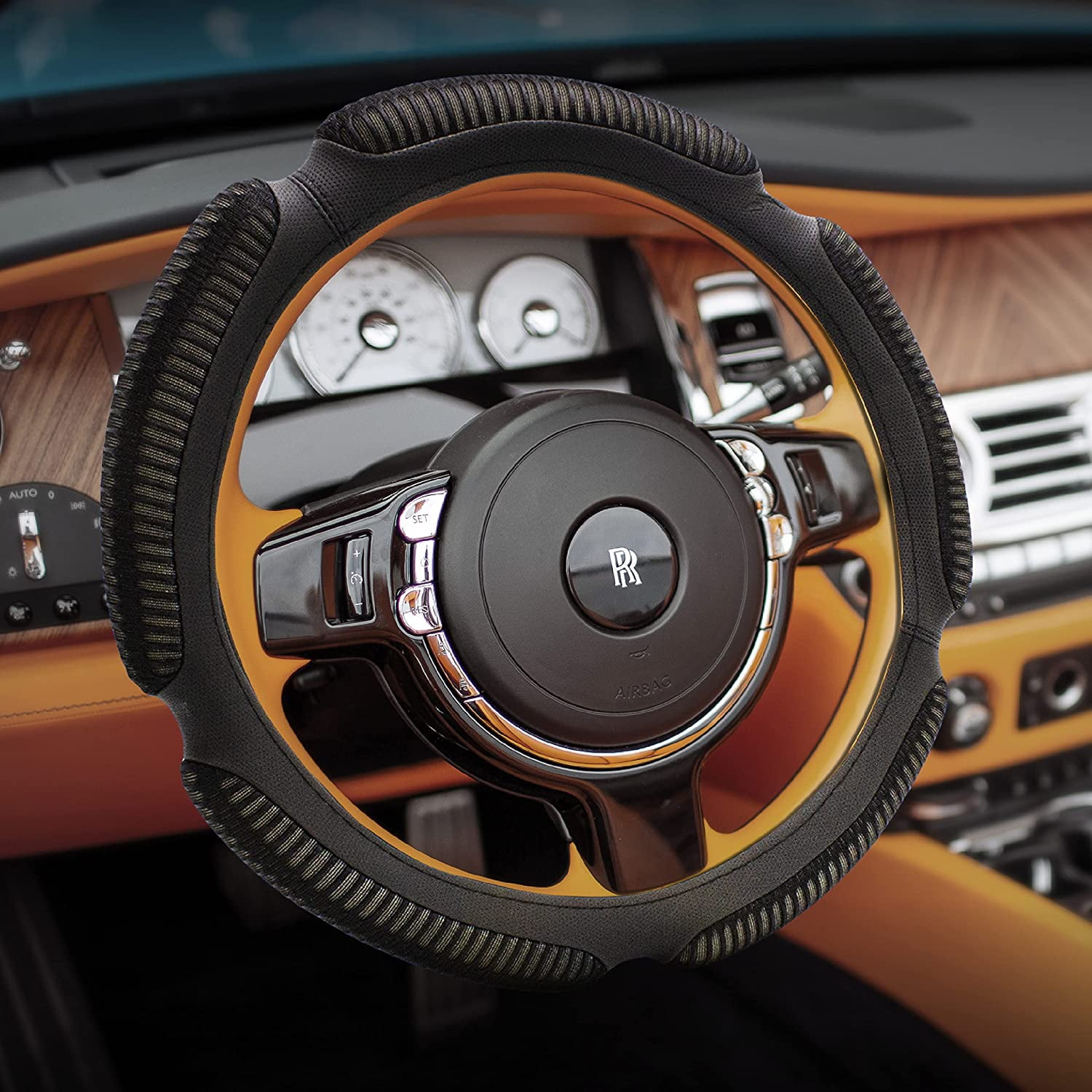 Goodyear, High Race Performance Steering Wheel Cover, Non-Slip, High ...