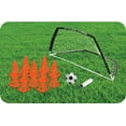 Future Stars Soccer Set with 1 4ft Soccer Net, 12 Orange Cones, 1 ...