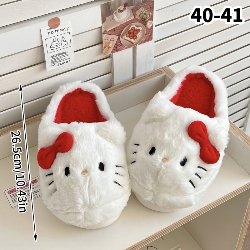 Click here for Zongwu Sanrio Plush Slippers Hello Kittys Kawaii C... prices