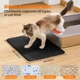 Cat Litter Mat 24x18 Inch, Double Layer Honeycomb Non-Slip Waterproof ...