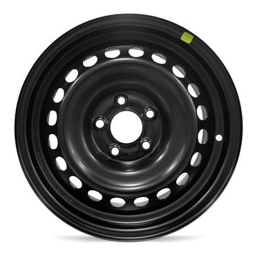 Icon Alloys 15x7 Ricochet Satin Black Rims, 5x100 (15mm), Fits 2016 ...