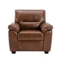 Morden Fort Contemporary PU Leather Couch Set for Living Room or Office ...