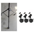3pcs Flexible Swivel Casters Wheels with 19mm Diameter Mounting Holes ...