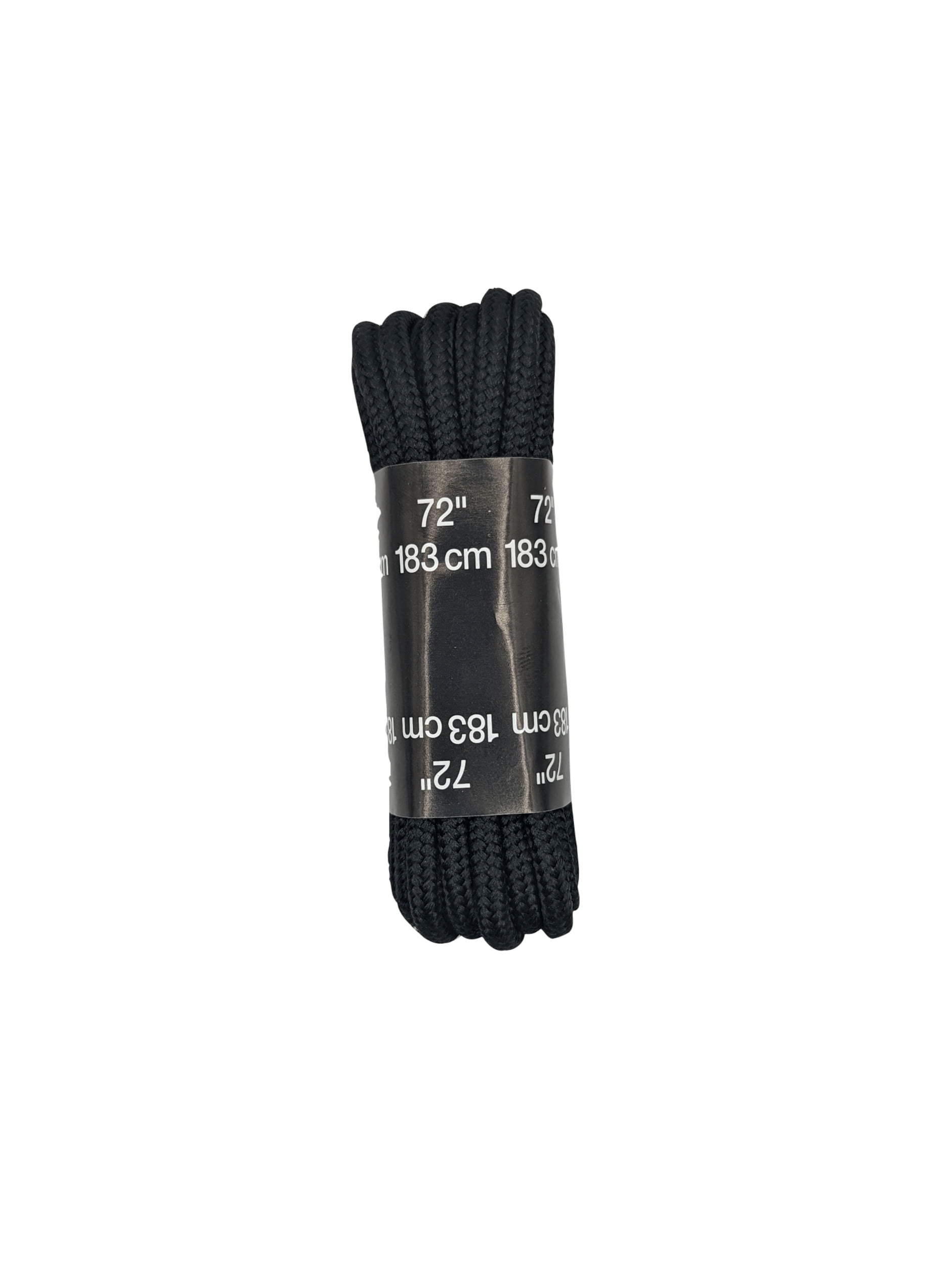 Heavy Duty Black Round Nylon Boot and Hiking Shoe Laces (1 Pair ...