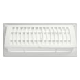 Imperial 4x10 White Plastic Louvered Floor Register - Walmart.com
