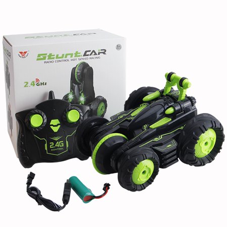 Six-way RC Car Remote Control Four-wheel Rotating Side-row Drift ...