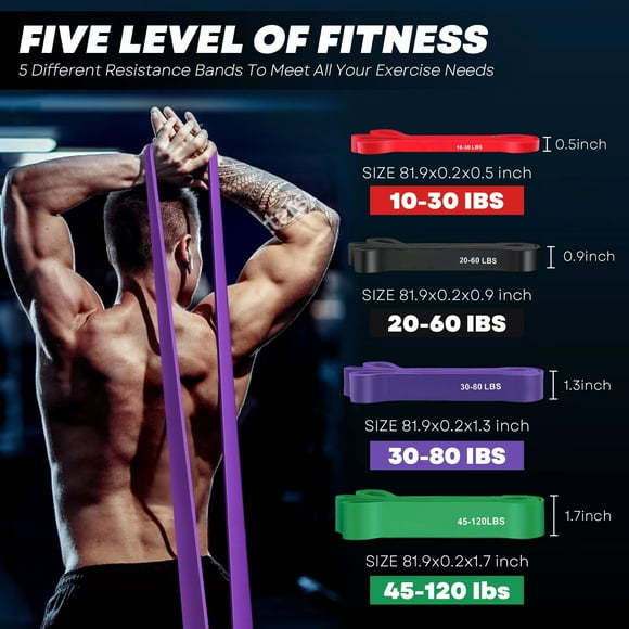 Resistance Bands in Exercise & Fitness Accessories - Walmart.com