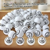 GSE Games & Sports Expert 75 Bingo Calling Balls, 1.5" Ping Pong Size ...