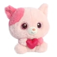Aurora - Small Pink Lenticular - 6" Cat In Love - Enchanting Stuffed ...