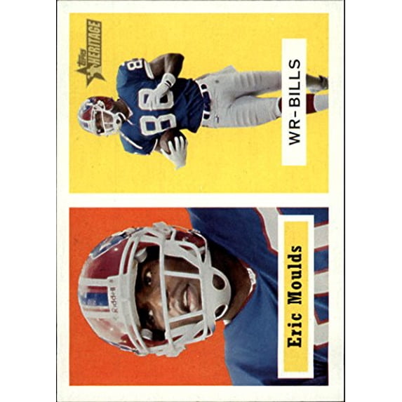 2002 Topps Heritage #4 Eric Moulds NFL Football Trading Card - Walmart.com