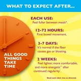 Metamucil Fiber Supplement, Fiber Powder for Digestive Health, Sugar ...