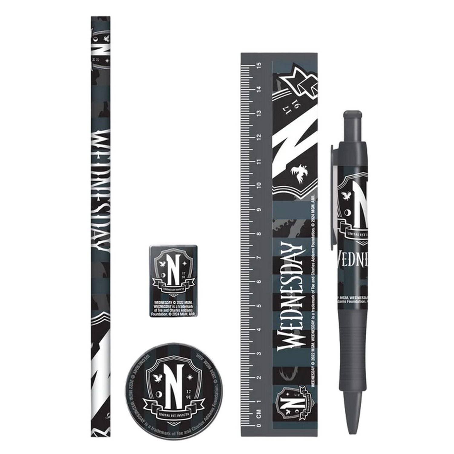 Click here for Wednesday Uniform Stationery Set prices