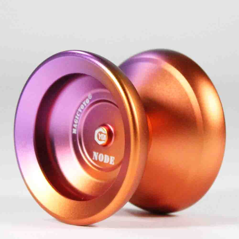 MagicYoYo Y01 Node Yo-Yo - High Grade 6061 Aluminum - (Orange Purple ...