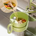 1PC Kitchen Sink Food Residue Collection And Filter Basket, Press-To ...