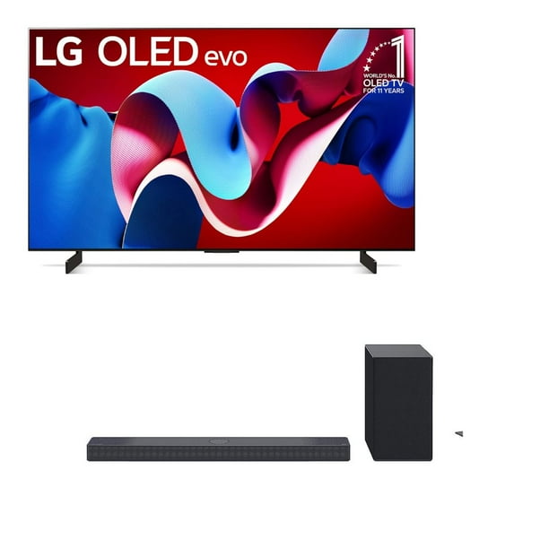 LG 83-Inch C4 OLED evo 4K Smart TV - α9 AI Processor 4K, Alexa Built-in ...