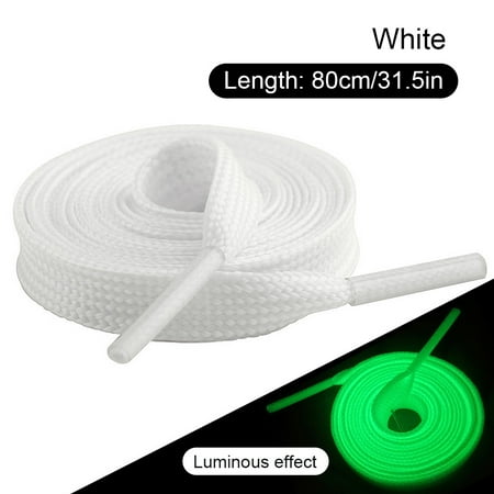 Enqiretly 1 Pair Shoe Laces Luminous Luminous Shoe Laces Laces ...
