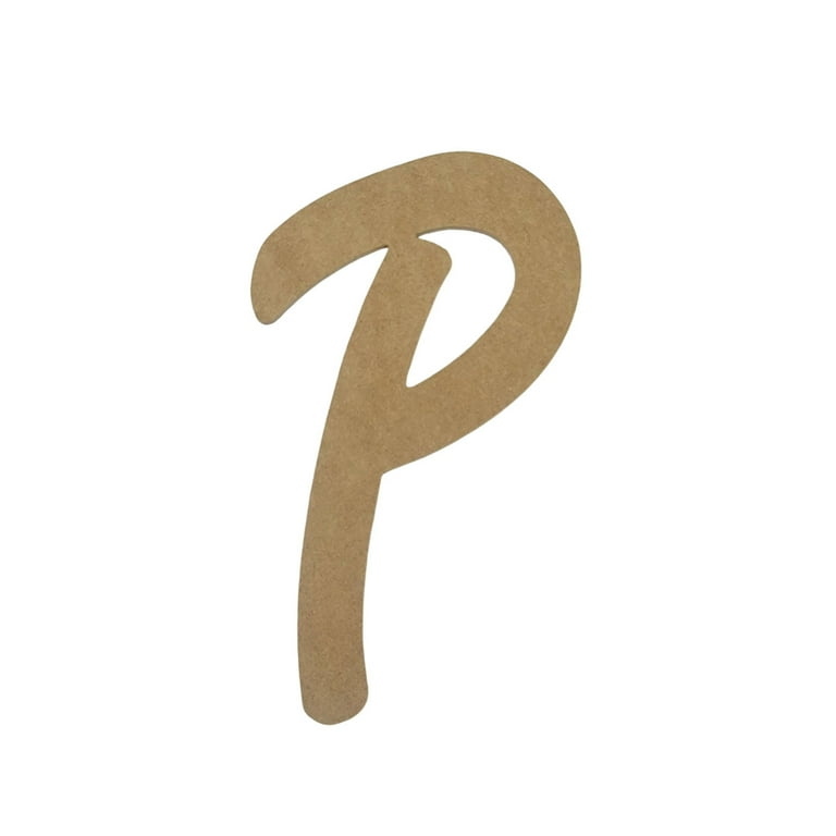 Script Letter P