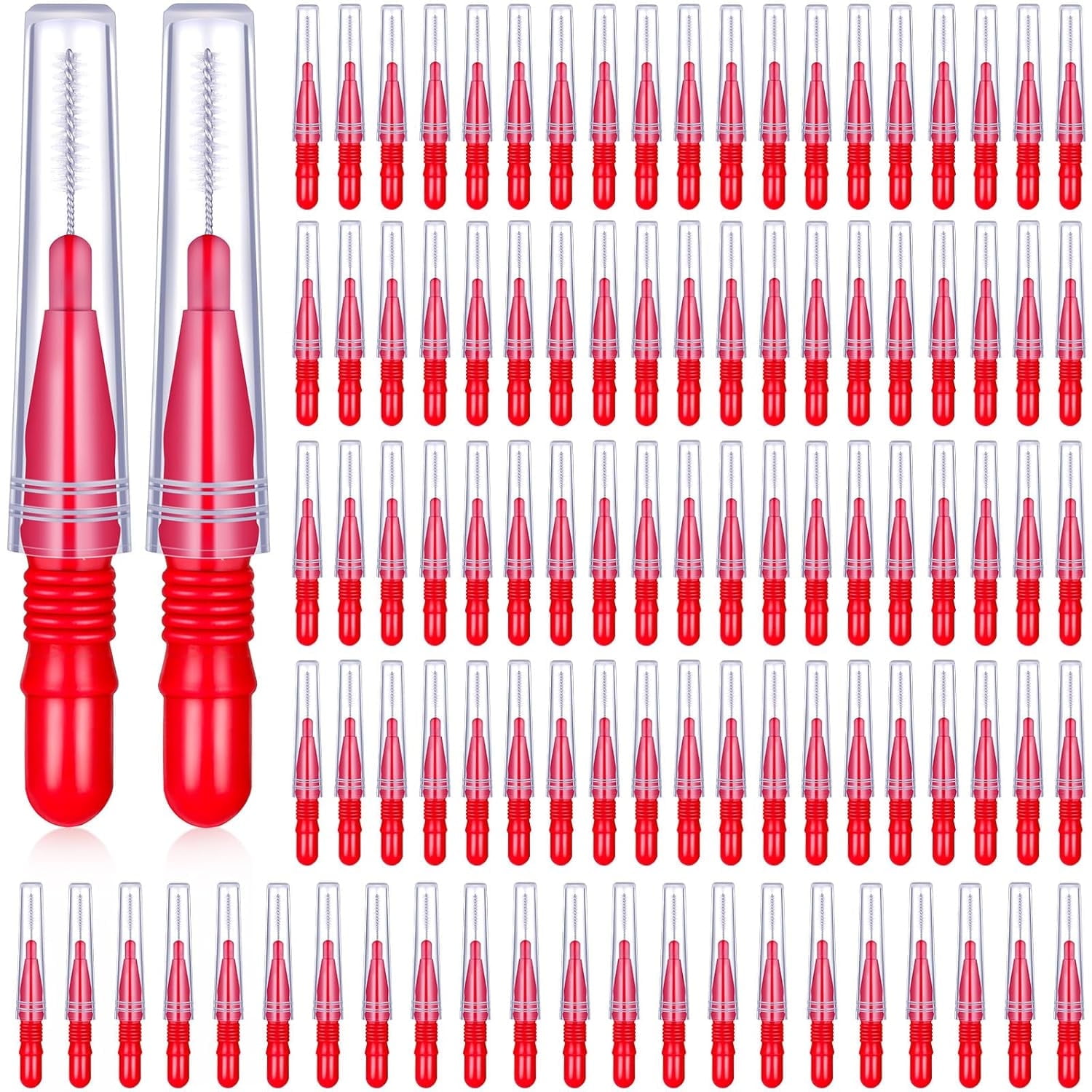 Click here for Blinkllx 100 Pcs Braces Dental Brush Flosser For C... prices