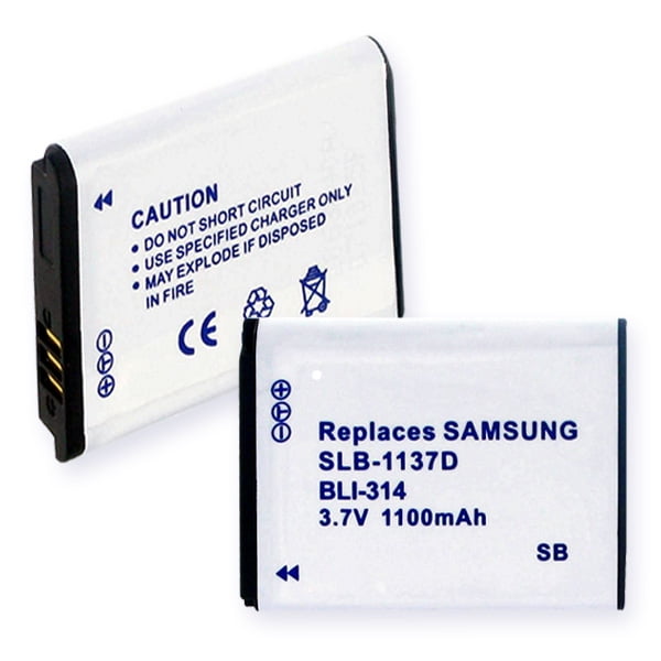 SAMSUNG SLB-1137D LI-ION 1000mAh Video Battery - Walmart.com