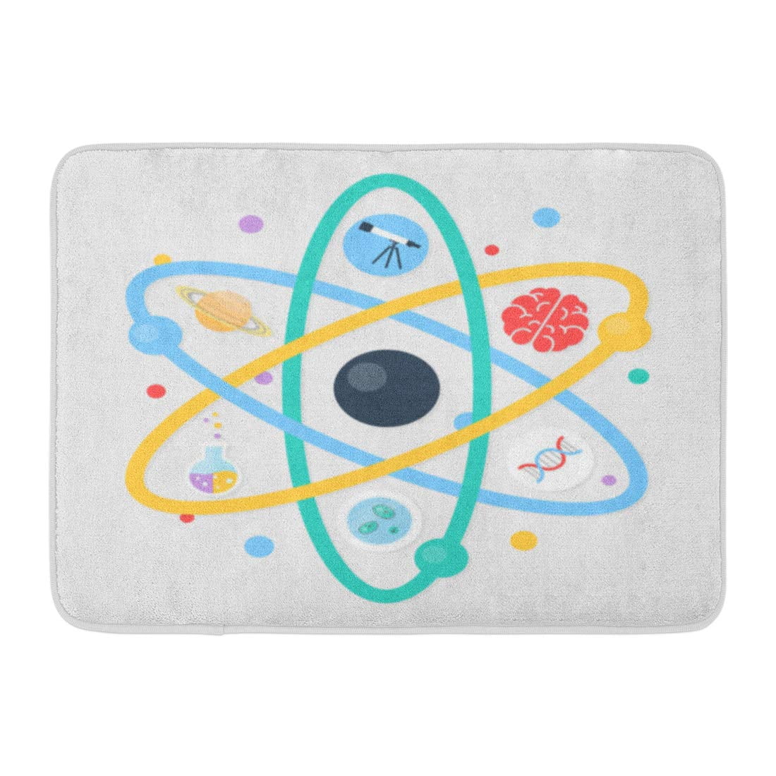 GODPOK Physics Education Science Abstract Flat Style Idea Astronomy Rug ...