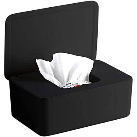 Wet wipes box baby, toilet paper box wet with lid, for dry and wet ...