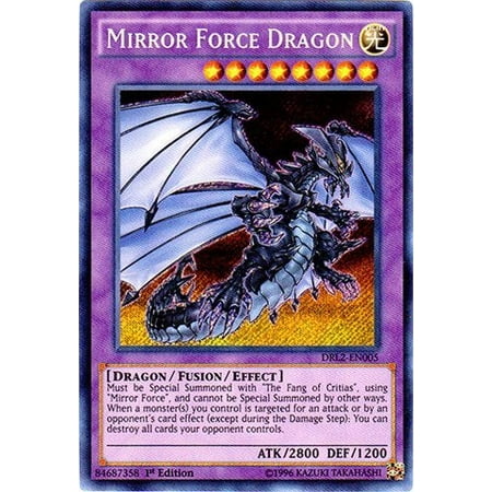 Yu-Gi-Oh! - Mirror Force Dragon (DRL2-EN005) - Dragons of Legend 2 ...