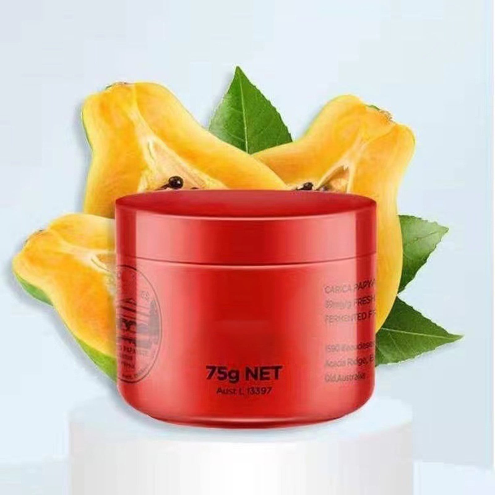 CozyQx Clearance! Lip Butters Bottle Papaya Balm 75g Lip Balm Women's ...