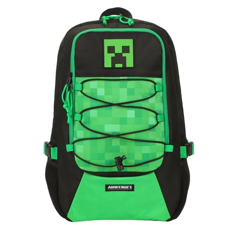 Minecraft Creeper Pixels 18.5"Backpack | Walmart Canada