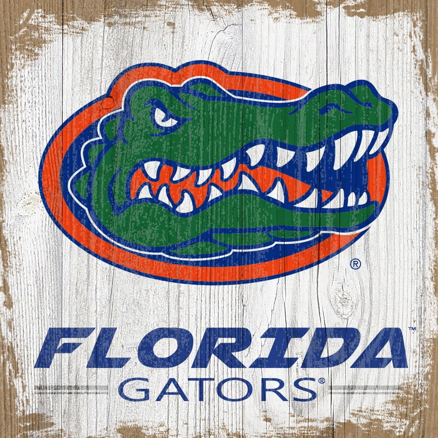 Florida Gators 6'' x 6'' Team Logo Block - Walmart.com - Walmart.com