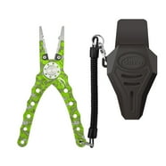 Cuda Micro Scissors, 3", Titanium Bonded Serrated Blades, Blue, Fishing ...