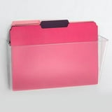 Officemate Wall File Letter Size, Clear (21434) - Walmart.com
