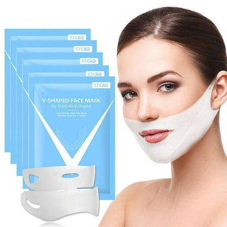 Women Lift Up V Face Chin Masks Lifting Firming Slimming Cheek Smooth ...