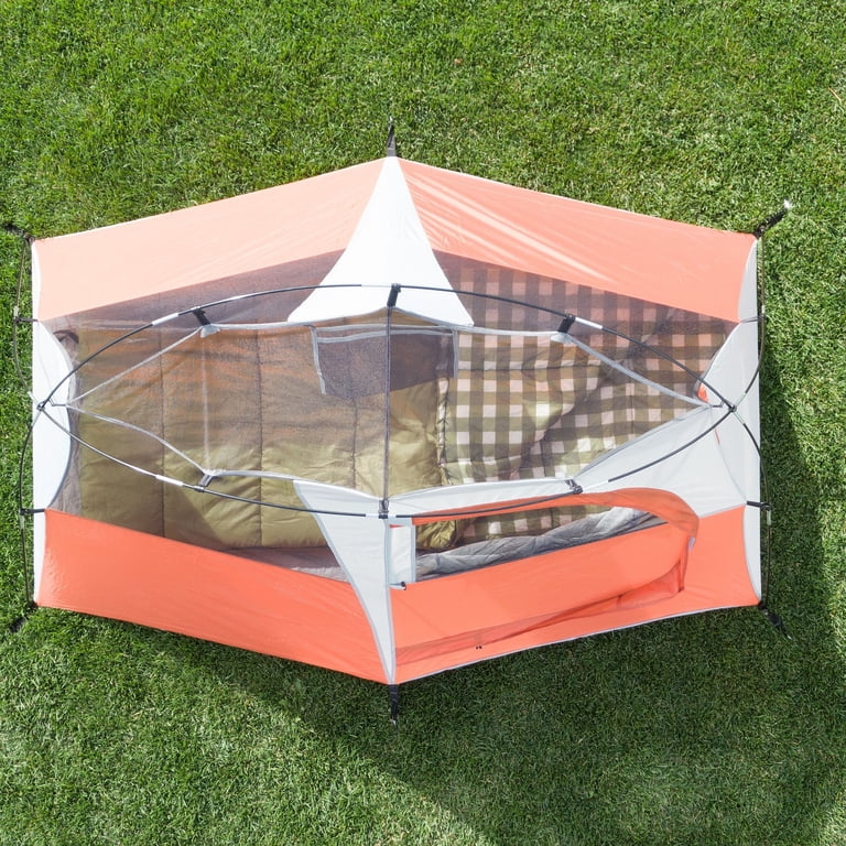 Ozark Trail Portable 1-Person Oversized Hiker Tent with Large Door, 7x5 ...
