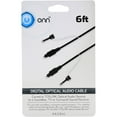 onn. Digital Optical Audio Cable, 6 Feet - Walmart.com