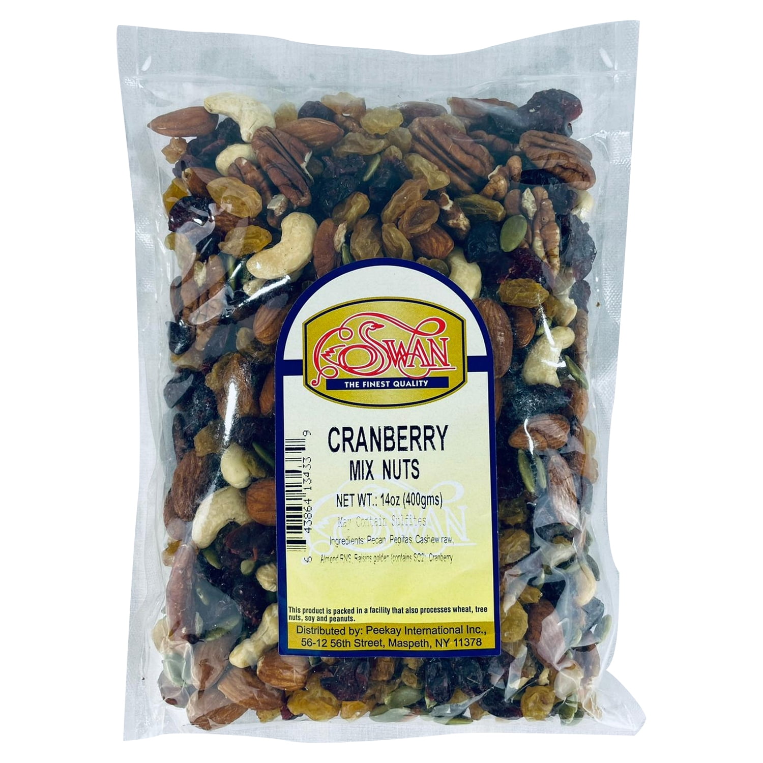 SWAN Cranberry Mixed Nuts - 400 Grams (14oz) - Walmart.com