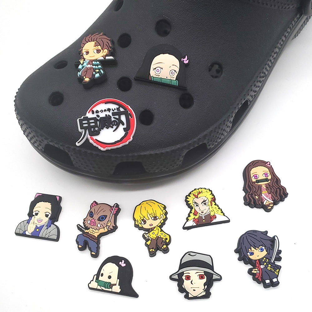 Click here for Pinkblue 11 Demon Slayer Charms For Shoes  Clogs... prices