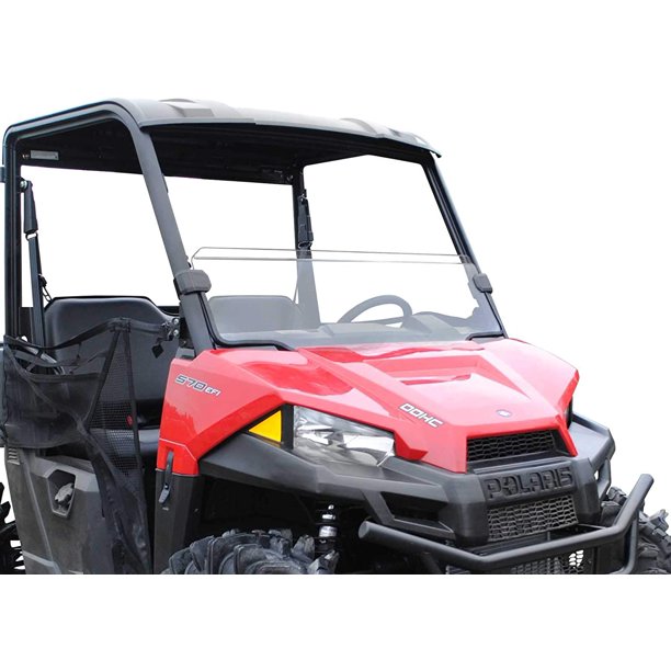 SuperATV Heavy-Duty Non-Scratch-Resistant Half Windshield for 2017 ...
