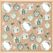 Big Dot of Happiness Eucalyptus Greenery School Bulletin Board Set ...