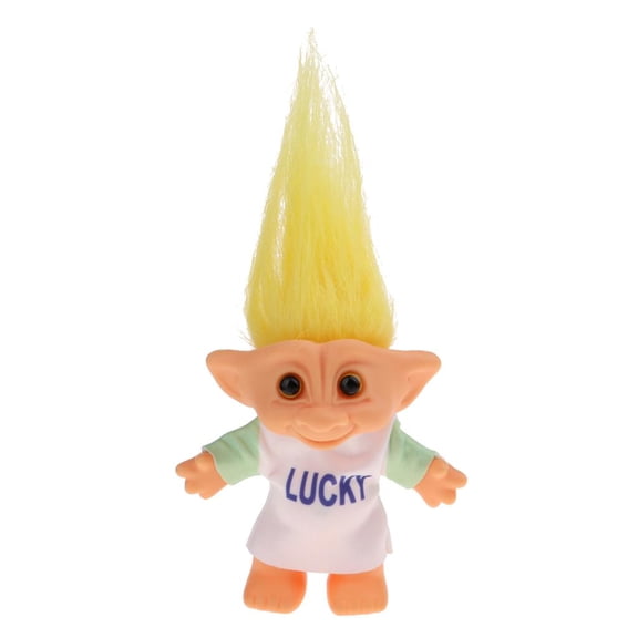 SHELLTON 10Pcs Mini Troll Dolls, PVC Vintage Trolls Lucky Doll Mini ...