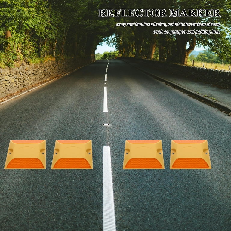 Road Markers Reflectors Plastic Big Size Road Studs Reflective Markers