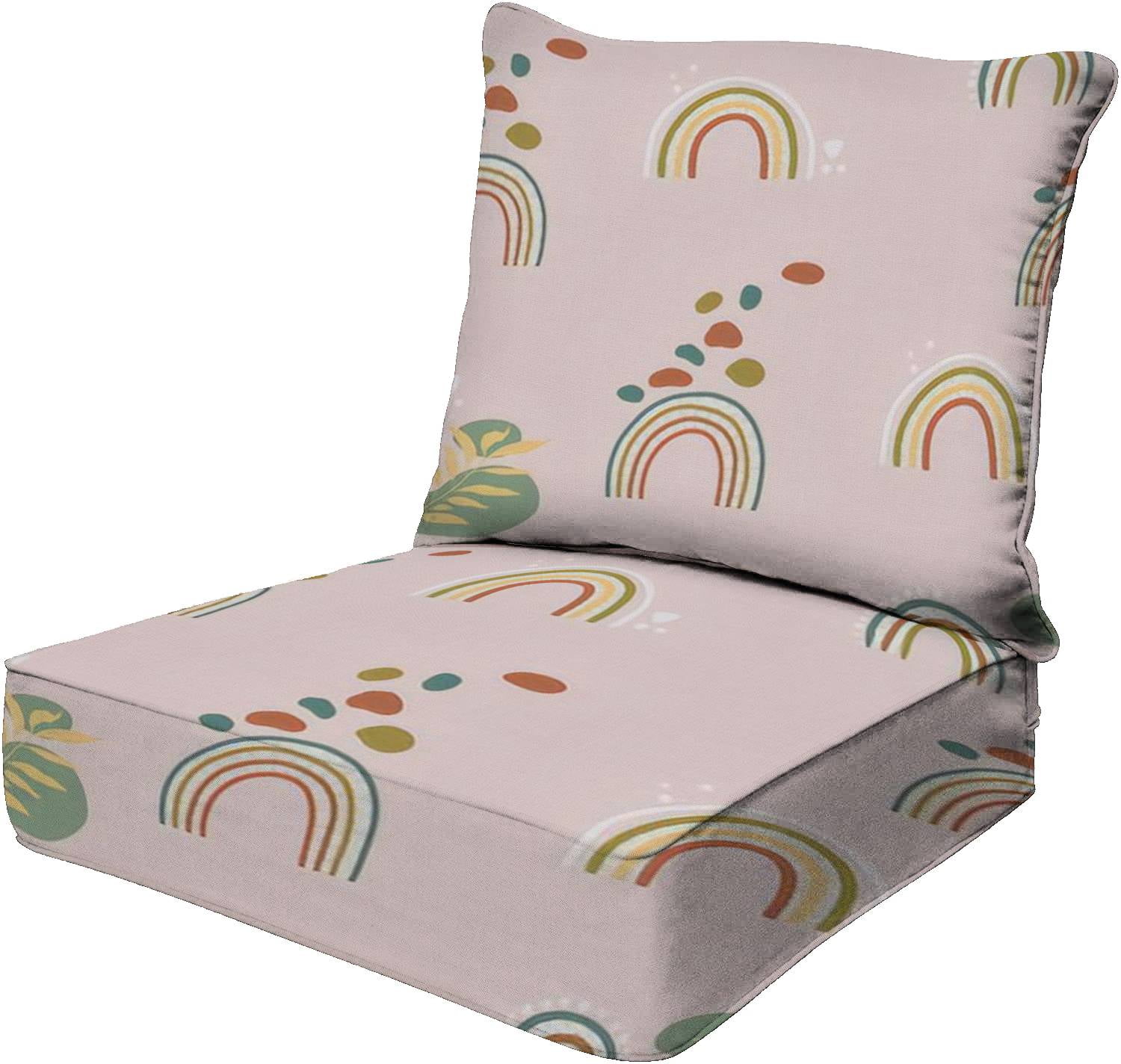 Hiufochk 25" x 25" Seamless boho rainbow Picture postcard poster ...