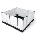 "EZwhelp EZclassic 38""x38"" Portable Pet Dog Pen, Puppy Whelping Box ...