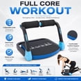 Ab Machine, Ab Workout Equipment with 3 Adjustable Resistance, Sit Up ...